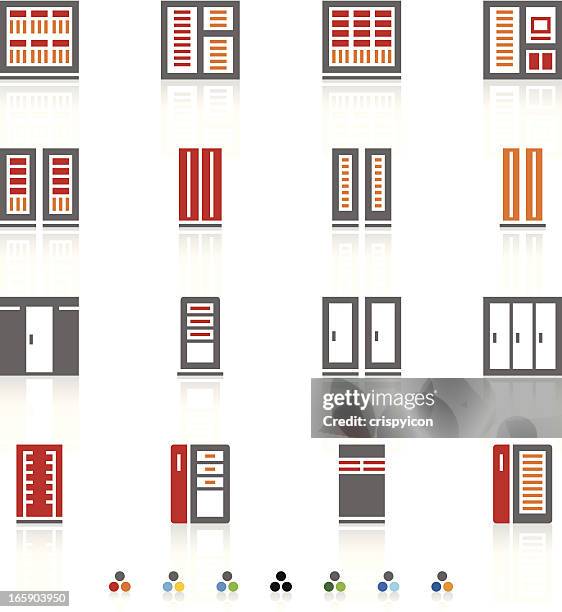Network Server Rack High Res Illustrations Getty Images
