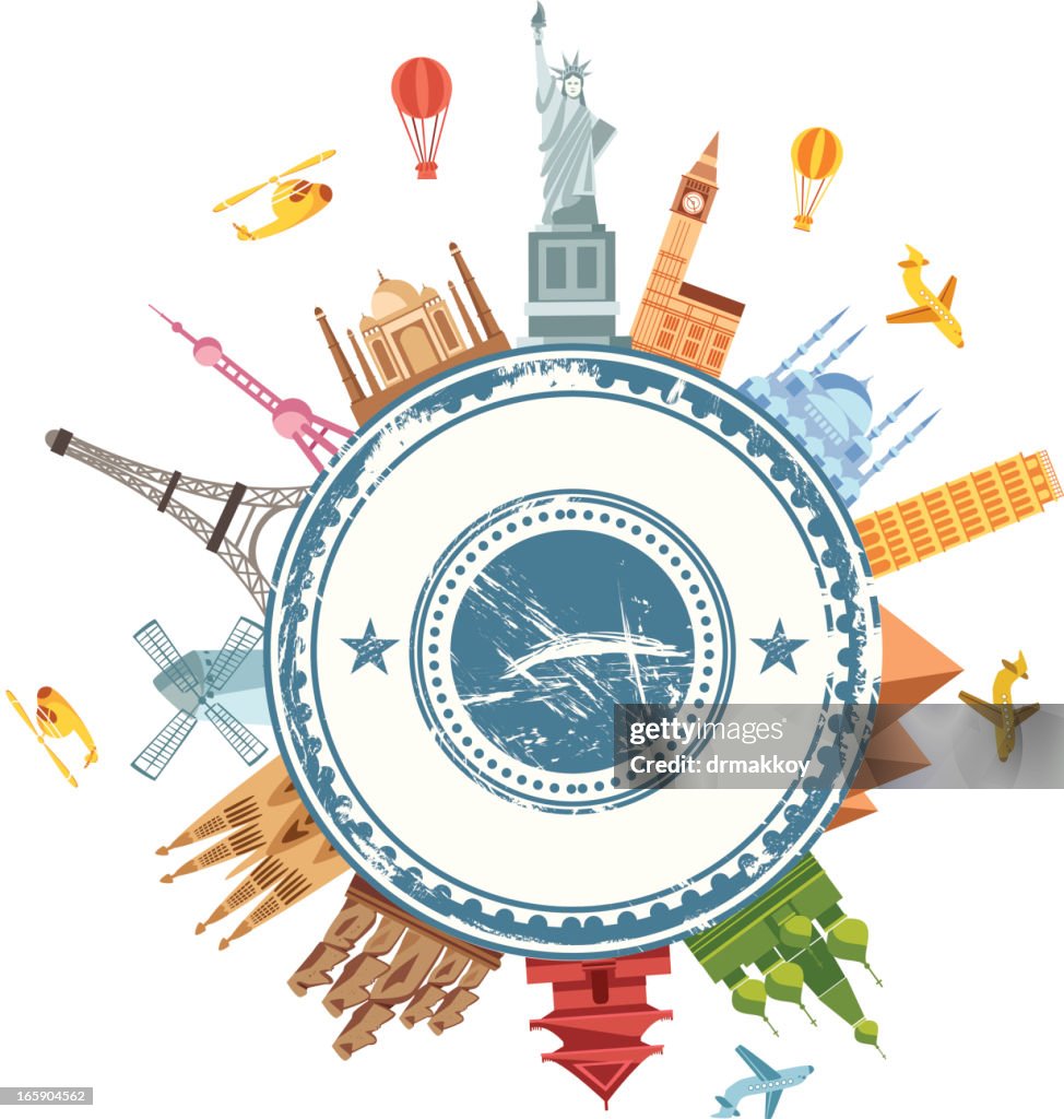 World Travel Symbols High-Res Vector Graphic - Getty Images World Travel Symbols High-Res Vector Graphic - Getty Images