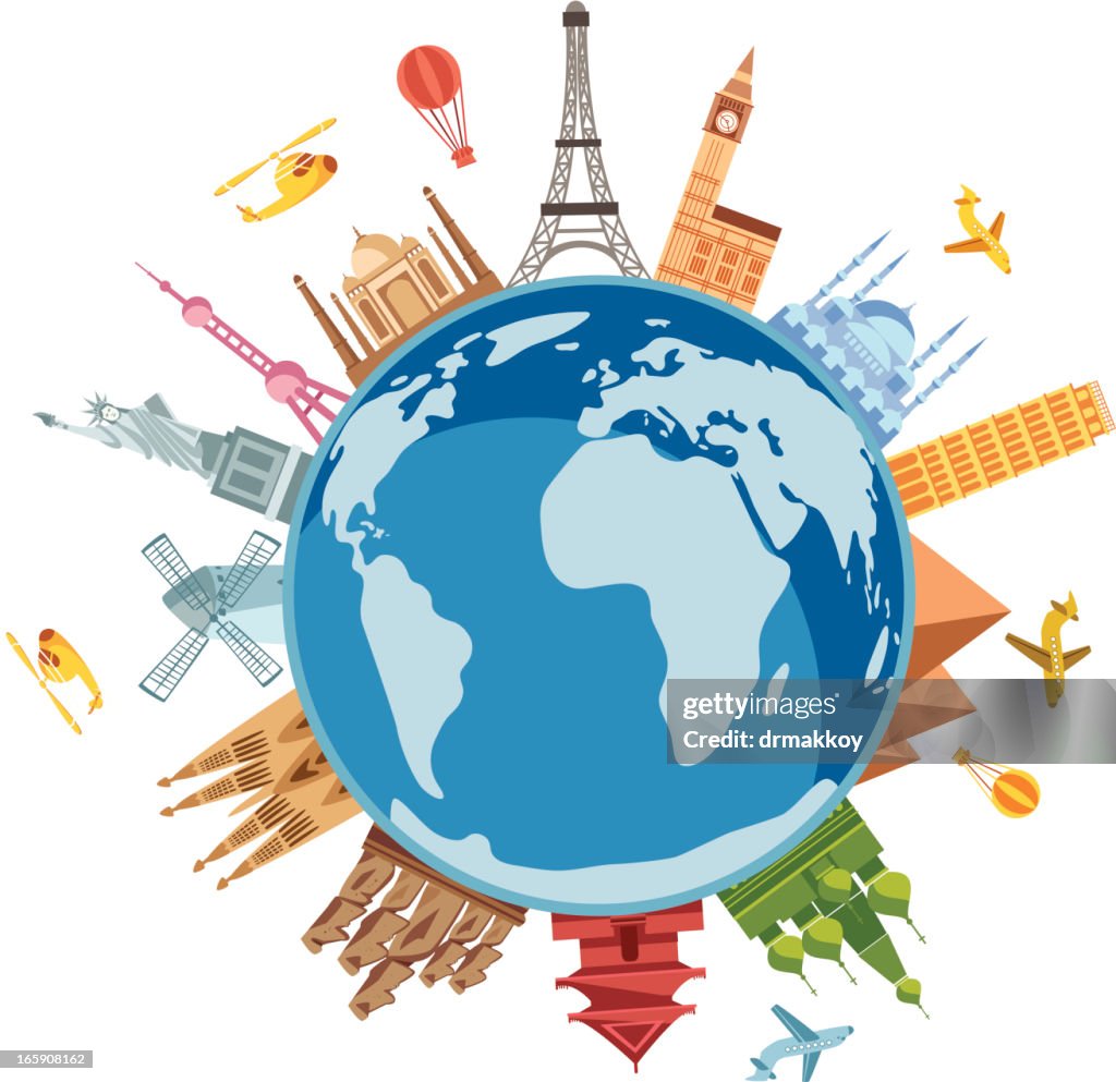 World Travel Symbols High-Res Vector Graphic - Getty Images World Travel Symbols High-Res Vector Graphic - Getty Images