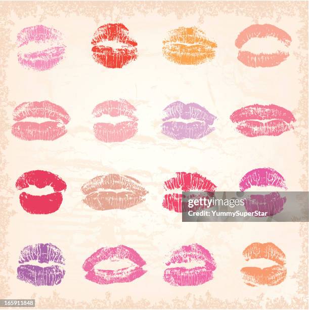 72 Lipstick Kiss Cartoon High Res Illustrations Getty Images