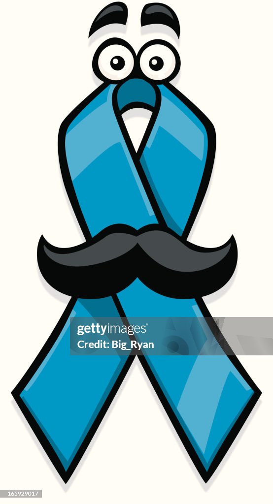 Prostate Cancer Ribbon Clip Art