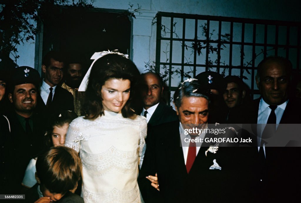 Wedding Of Jackie Kennedy And Aristotle Onassis Ile De Skorpios 20