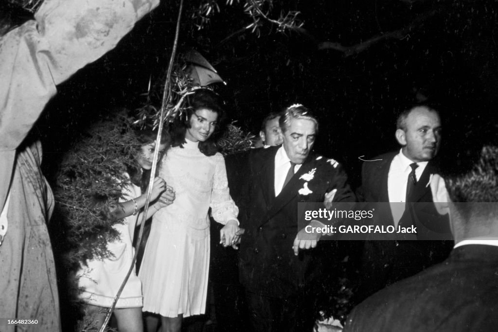 Wedding Of Jackie Kennedy And Aristotle Onassis Ile De Skorpios 20