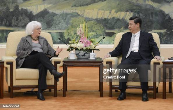 Iceland's Prime Minister Johanna Sigurdardottir talks with Chinese ... Iceland's Prime Minister Johanna Sigurdardottir talks with Chinese ...