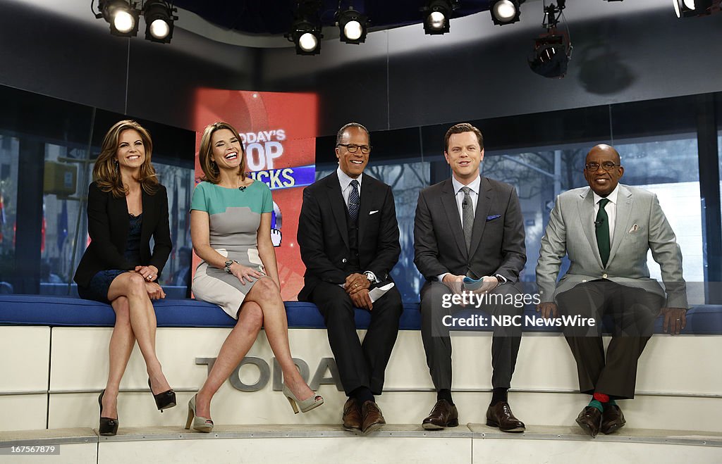 Natalie Morales Savannah Guthrie Lester Holt Willie Geist And Al