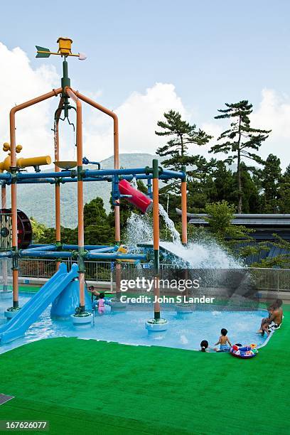 Yunessun Spa Resort Photos And Premium High Res Pictures Getty Images