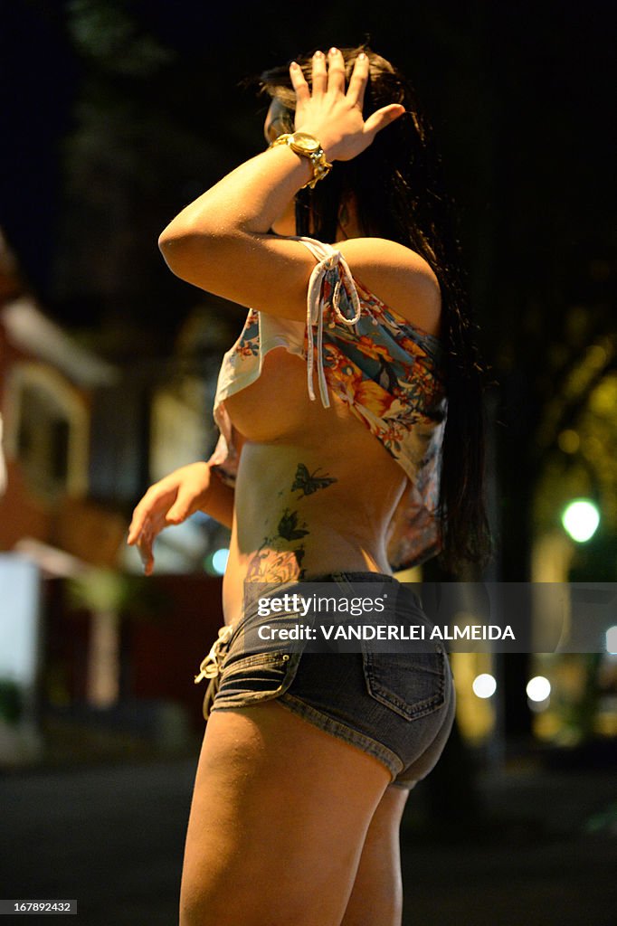 Story By Javier Tovar A Tranvestite Waits For Clients In The Streets