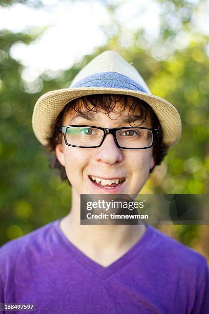 Purple Nerd Glasses Photos And Premium High Res Pictures Getty Images