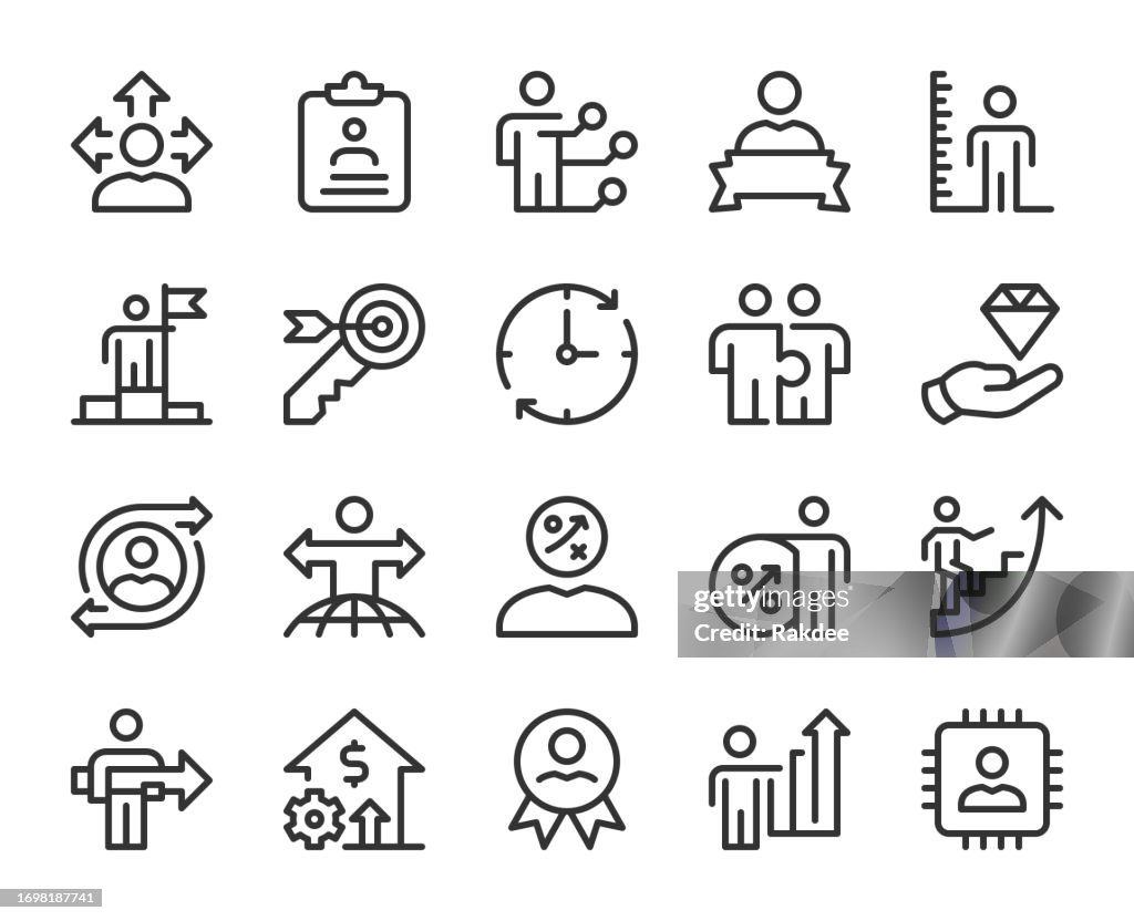 Personal Growth Line Icons High-Res Vector Graphic - Getty Images Personal Growth Line Icons High-Res Vector Graphic - Getty Images