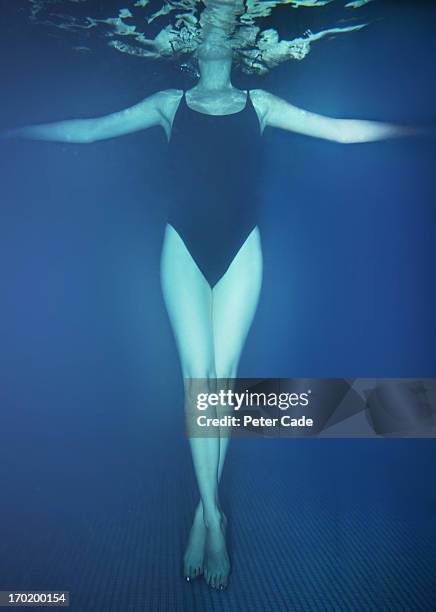 One Piece Swimsuit Underwater Photos And Premium High Res Pictures