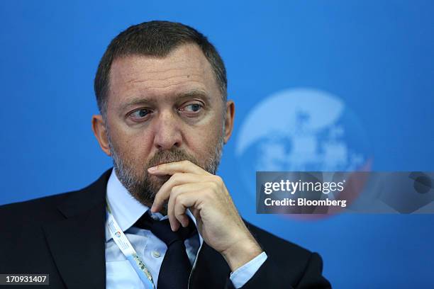 Oleg Deripaska Chief Executive Officer Of United Co Rusal Photos And