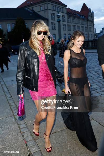 Heidi Klum and Leni Klum attend the Intimissimi Dinner at Bode Museum ... Heidi Klum and Leni Klum attend the Intimissimi Dinner at Bode Museum ...