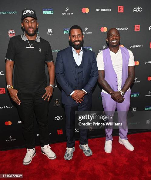 Dj Scream Ryan Glover And Big Bank Black Attend 2023 A3c Day 2 On