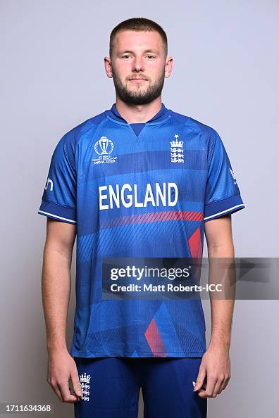 Gus Atkinson Of England Poses For A Portrait Ahead Of The Icc Mens