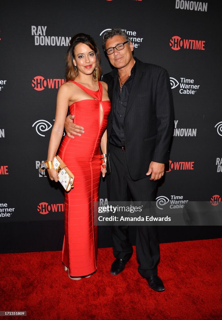 Actor Steven Bauer And Mantha Balourdou Arrive At The After Party Of