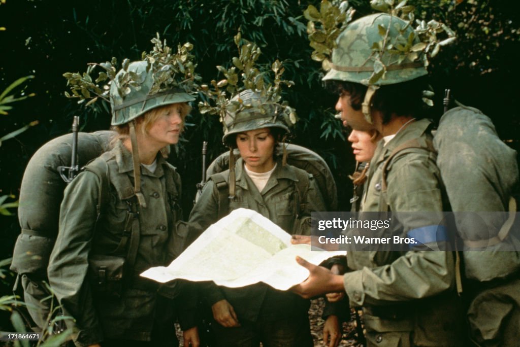 American Actress Goldie Hawn As Private Judy Benjamin In Private