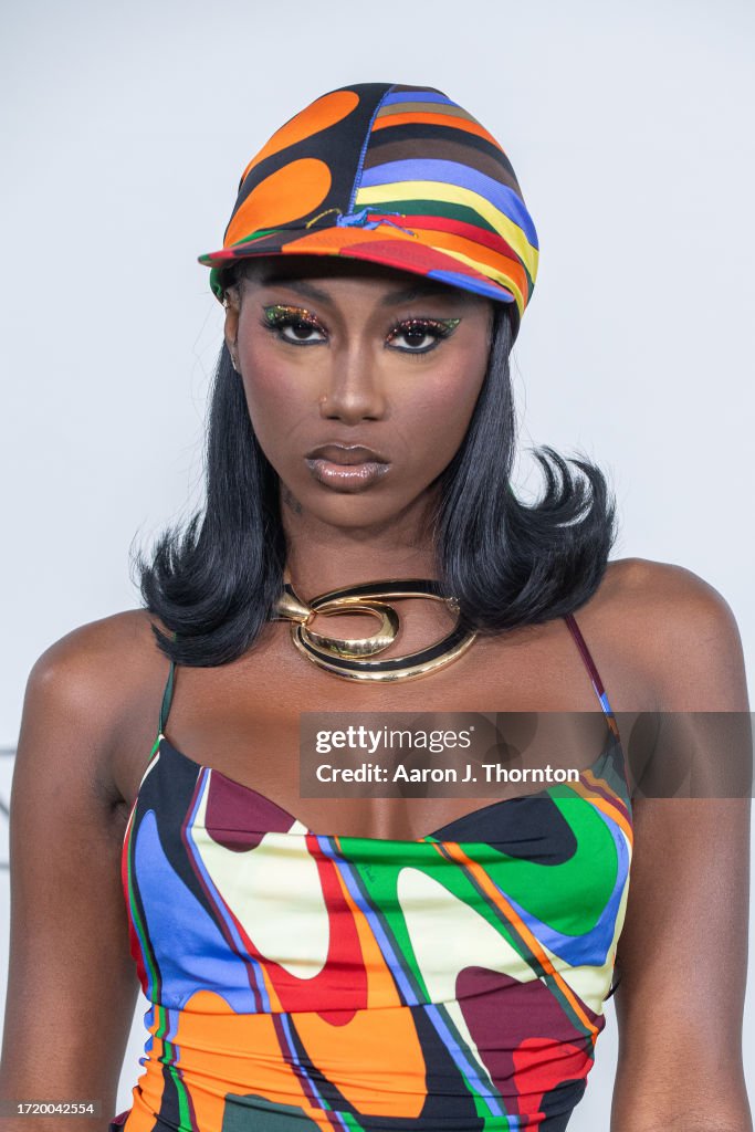 Flo Milli Arrives To The Bet Hip Hop Awards At Cobb Energy Performing
