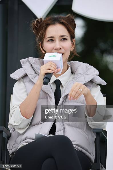 Actress Celina Jade Attends A Lululemon Event On October 9 2023 In News Photo Getty Images