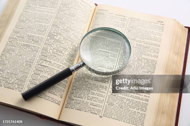 1,007 Magnifying Glass Dictionary Stock Photos, High-Res Pictures, and ... 1,007 Magnifying Glass Dictionary Stock Photos, High-Res Pictures, and ...