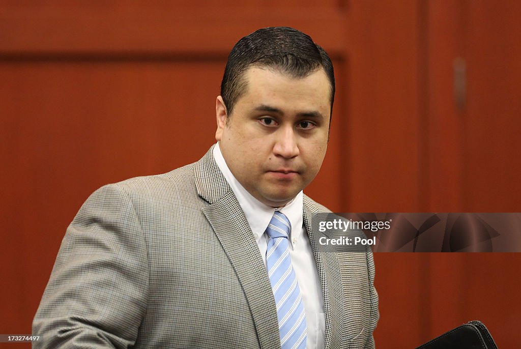 Defendant George Zimmerman Arrives For His Murder Trial In Semimole