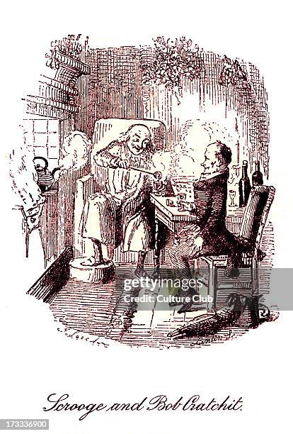 Illustration Of Bob Cratchit Photos And Premium High Res Pictures
