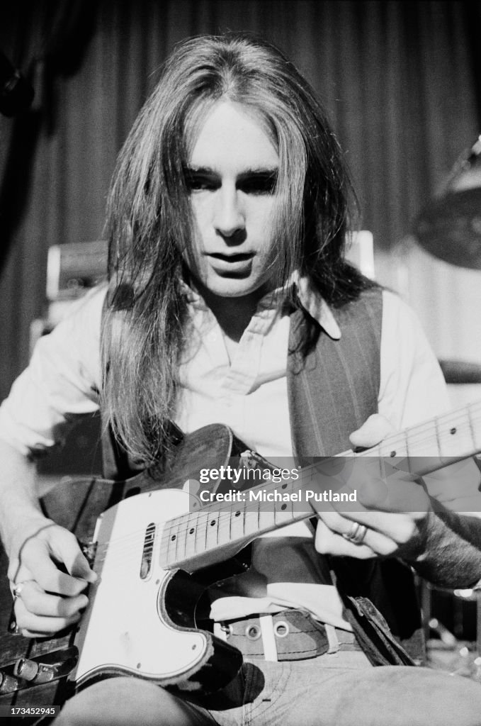 Guitarist Francis Rossi Of British Rock Group Status Quo Uk 1973