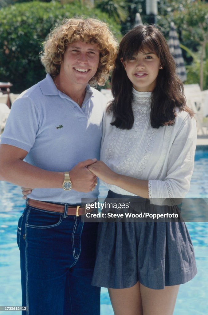 American Actors Willie Aames And Phoebe Cates During Filiming Of The News Photo Getty Images