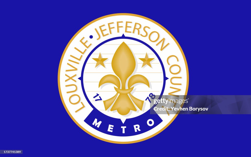 Louisville City Kentucky Simple Flag Us City Flag High-Res Stock Photo ... Louisville City Kentucky Simple Flag Us City Flag High-Res Stock Photo ...