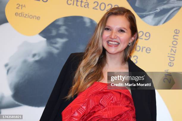 Mia Mckenna Bruce Photos And Premium High Res Pictures Getty Images