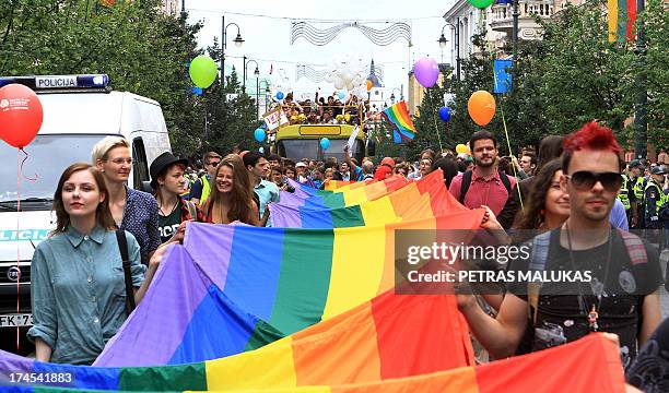 Baltic Gay Pride Photos And Premium High Res Pictures Getty Images