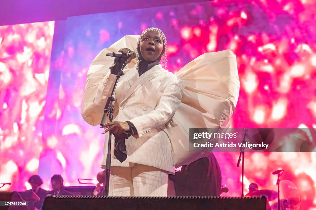 Lauryn Hill Performs During The 25th Anniversary Of The Miseducation
