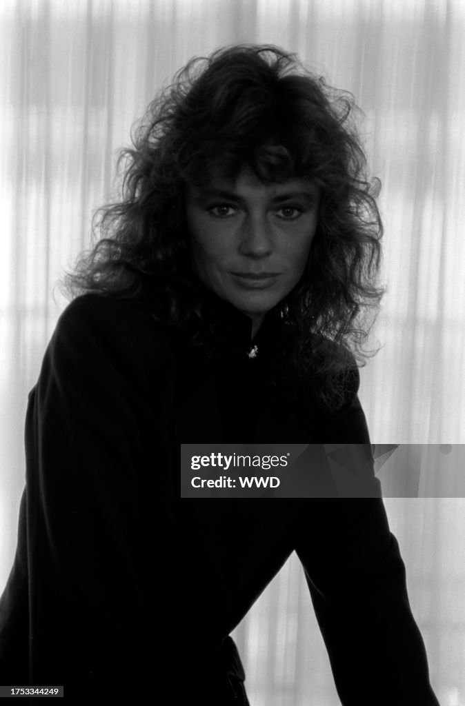 Actress Jacqueline Bisset Poses For Portraits On September 29 1981