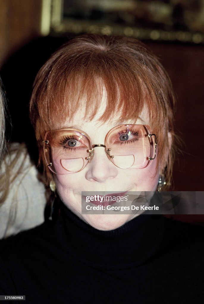 Actress Shirley Maclaine Attends A Promotional Shoot For The Film