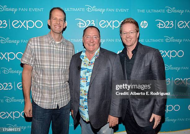 Andrew Stanton And John Lasseter Photos And Premium High Res Pictures