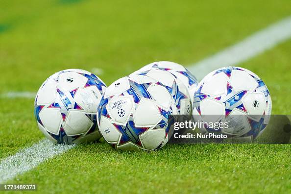 Official Uefa Champions League Match Balls During The Champions News Photo Getty Images