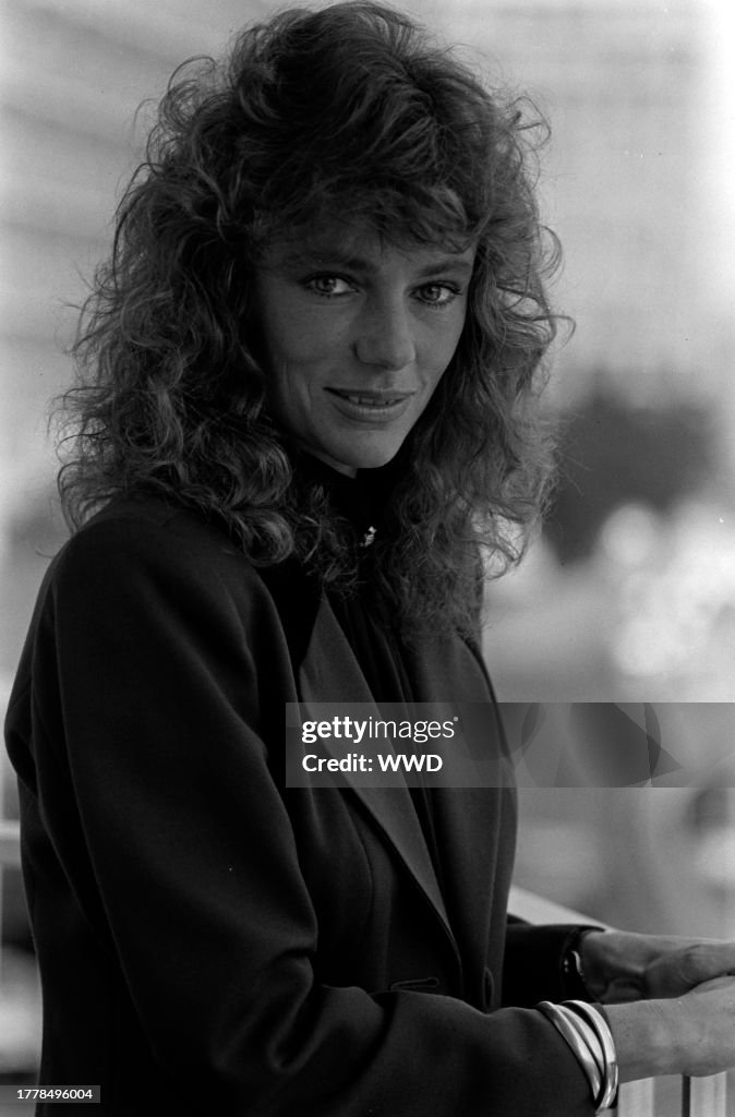 Actress Jacqueline Bisset Poses For Portraits On September 29 1981