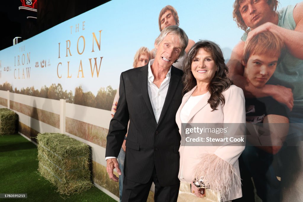 Kevin Von Erich And Pam Adkisson Attend The Premiere Of A24s The Nachrichtenfoto Getty Images