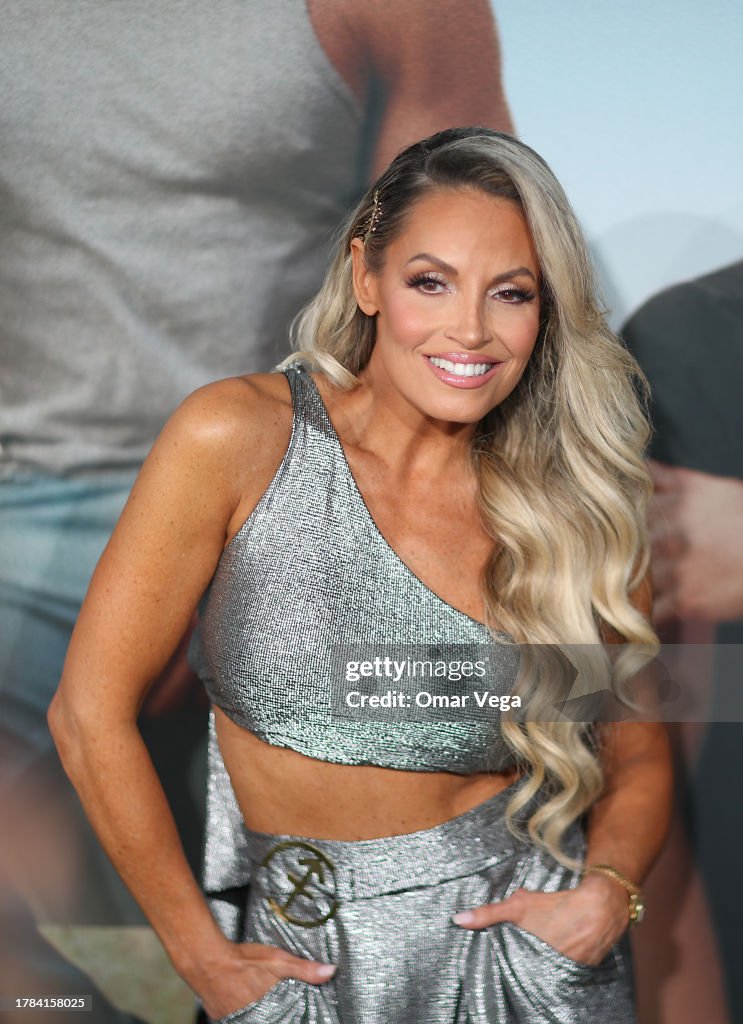 Professional wrestler and actress, Trish Stratus poses for picture ... Professional wrestler and actress, Trish Stratus poses for picture ...