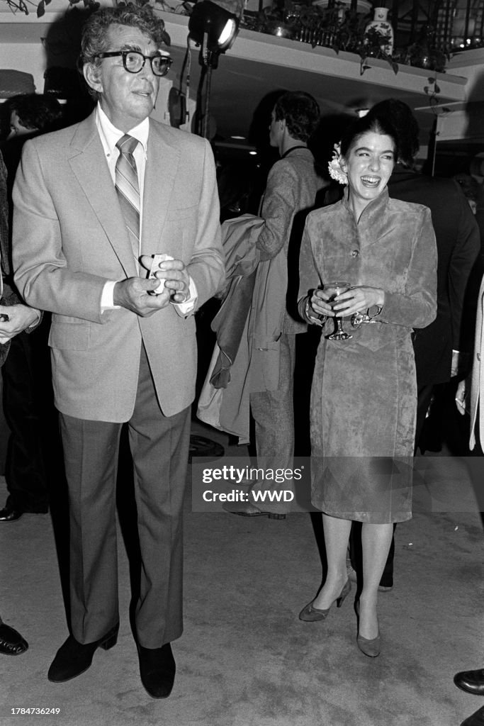 Dean Martin And Daughter Gina Martin Attend A Party Celebrating The News Photo Getty Images
