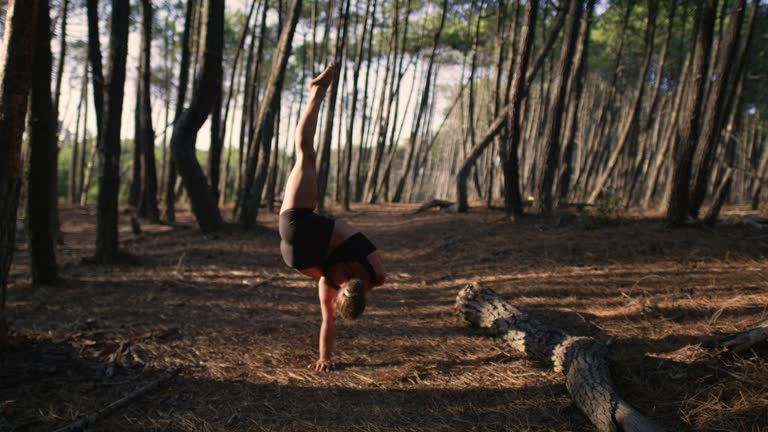One Handed Hand Stand Videos And Hd Footage Getty Images