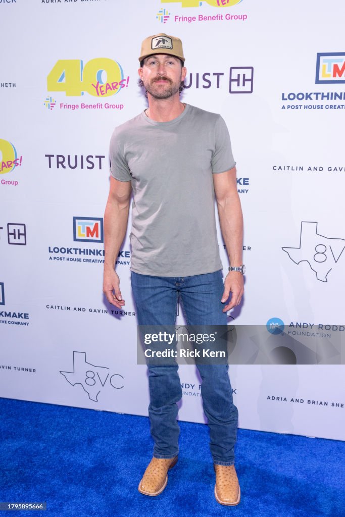 Riley Green Attends The 2023 Andy Roddick Foundation Gala At Acl Live