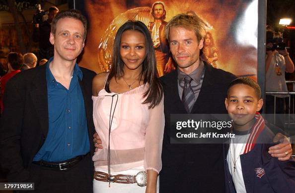 Simon Wells, Samantha Mumba, Guy Pearce and Omero Mumba News Photo ... Simon Wells, Samantha Mumba, Guy Pearce and Omero Mumba News Photo ...