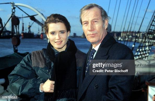 Hansjörg Felmy Anja Kling 12 Teiligezdf Serie Hagedorns Tochter News Photo Getty Images