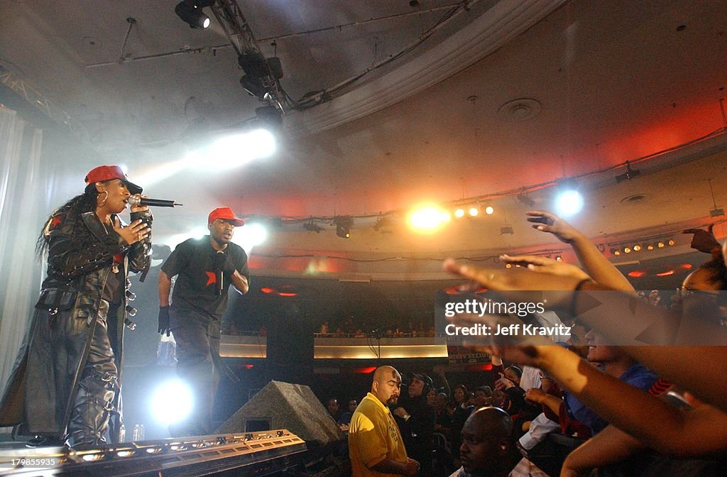Missy Elliott During Mtv2 2 Dollar Bill Concert With Missy Elliott