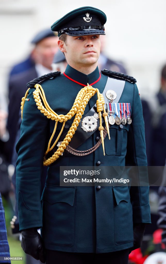Major Oliver Ollie Plunket Accompanies Queen Camilla As She Visits