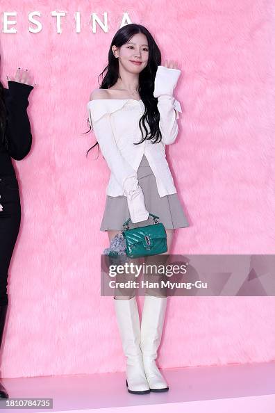Miyeon Aka Mi Yeon Of Girl Group I Dle Is Seen At The Jestina Nachrichtenfoto Getty Images