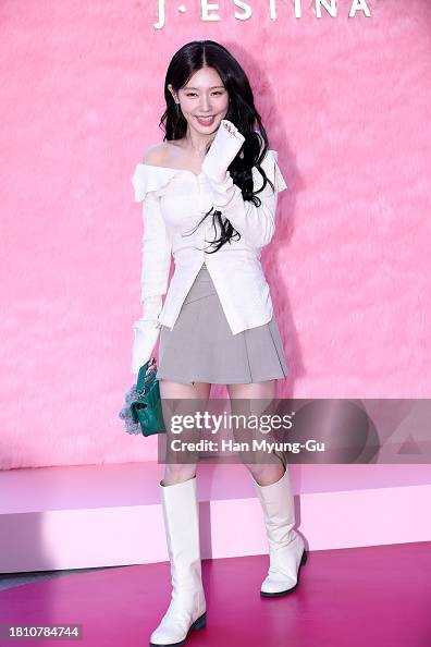 Miyeon Aka Mi Yeon Of Girl Group I Dle Is Seen At The Jestina Nachrichtenfoto Getty Images