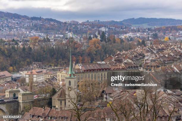 The old town of Bern in Switzerland, Autumn colours 이미지 (1823068587 ...