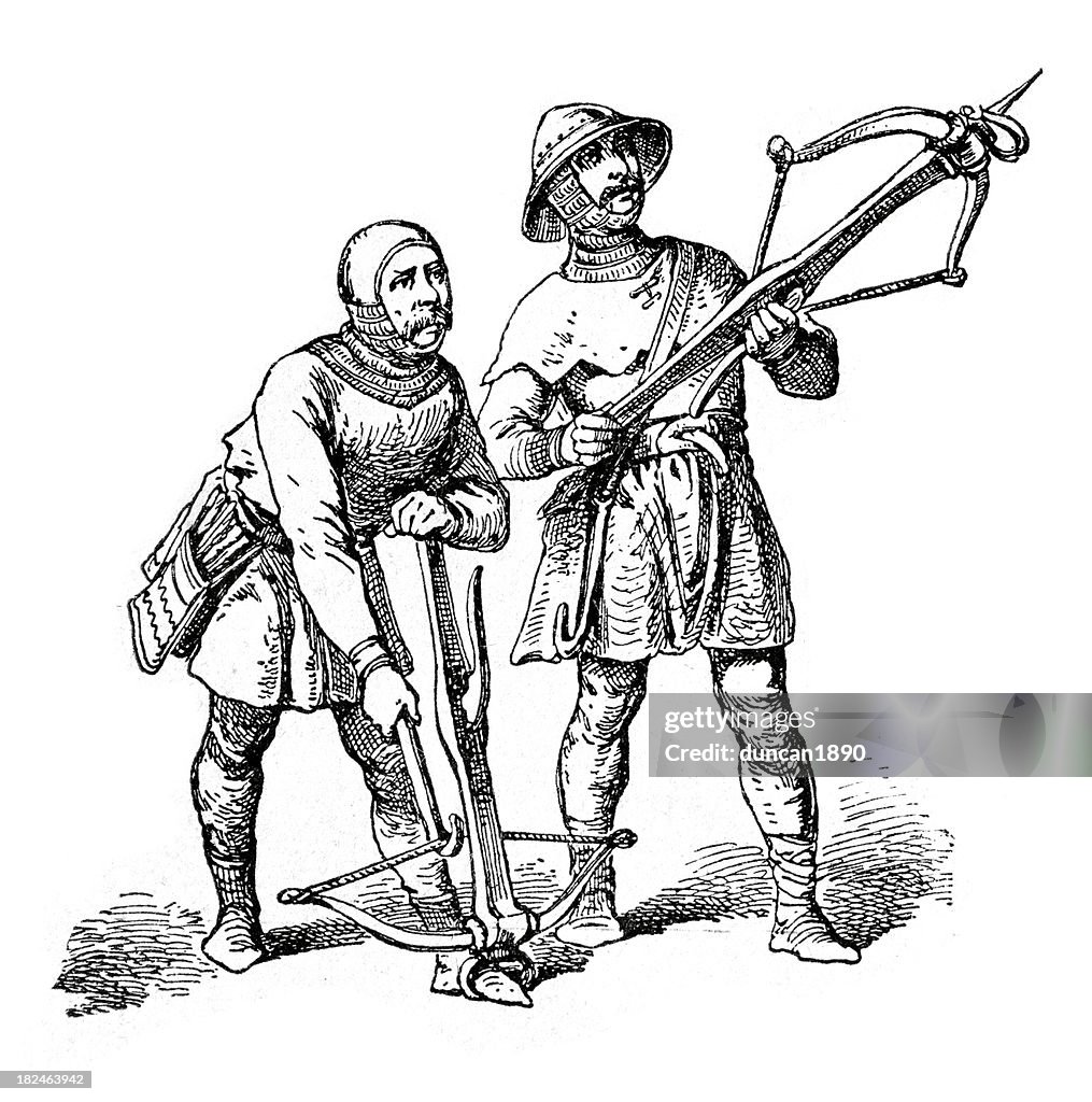 Medieval Crossbow Archers High-Res Vector Graphic - Getty Images Medieval Crossbow Archers High-Res Vector Graphic - Getty Images