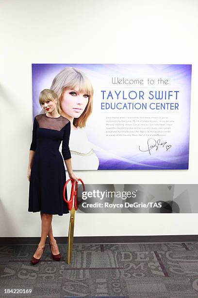 Taylor Swift Officially Opens The Taylor Swift Education Center At The ... Taylor Swift Officially Opens The Taylor Swift Education Center At The ...